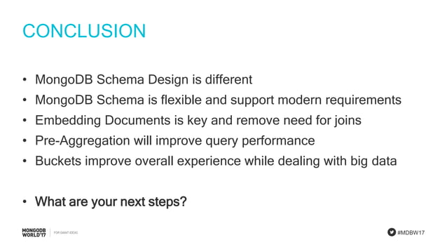 MongoDB Schema Design | PPT | Free Download