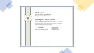 Joe Everett Certifications.pptx