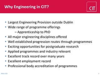 Engineering Programmes in CIT | PPT