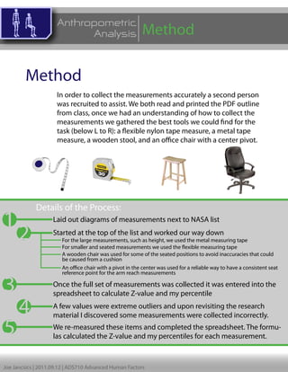 Anthropometric Analysis | PDF
