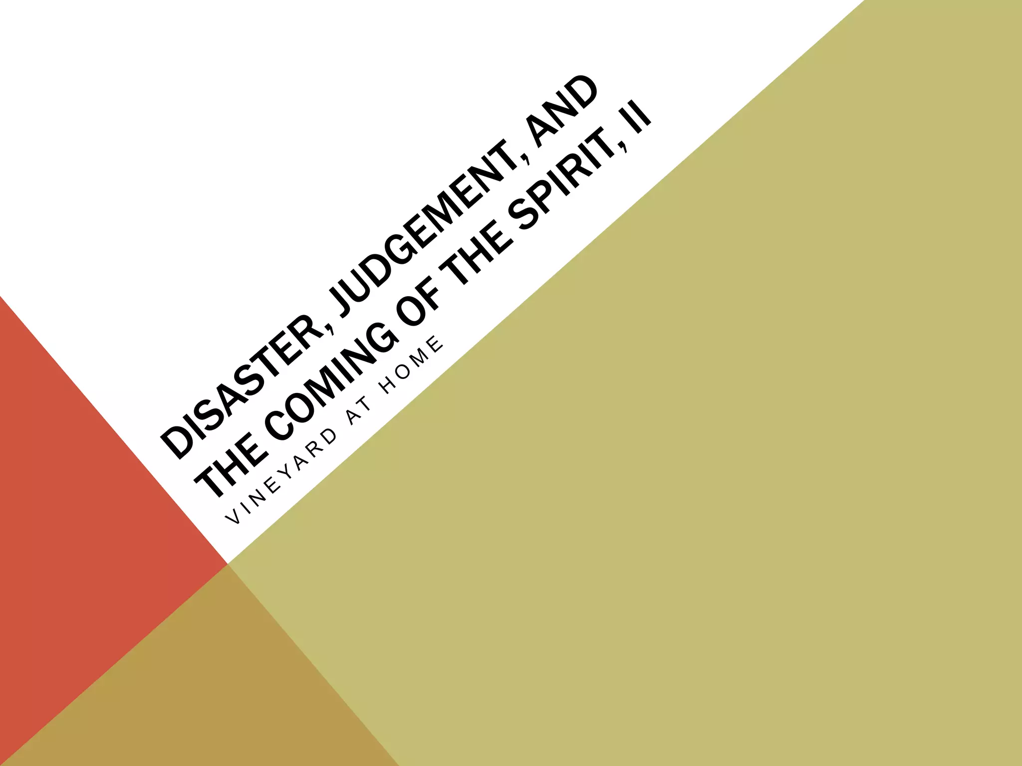 The Prophetic Pattern | PPTX