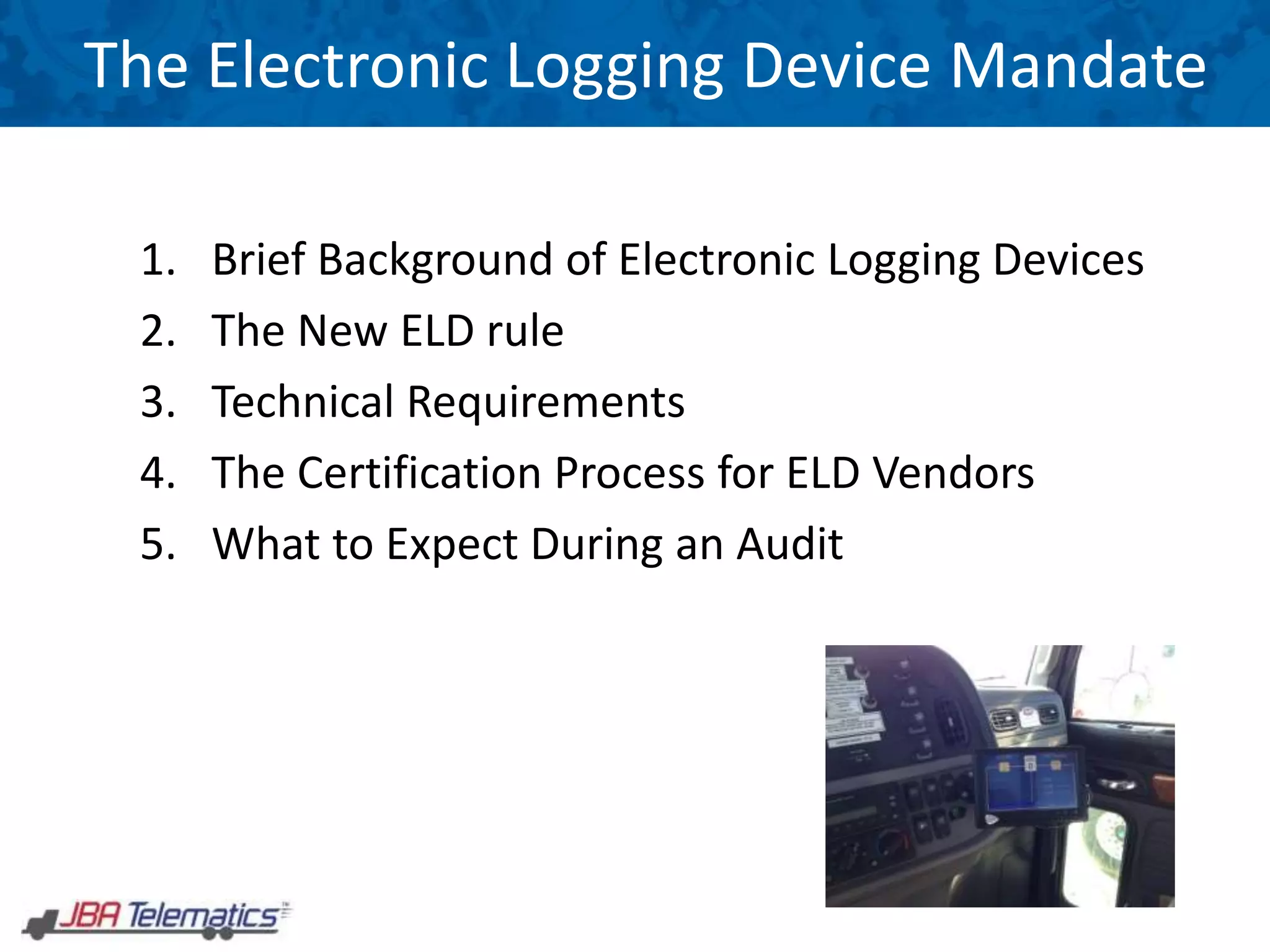 ELDs: An Overview | PPTX