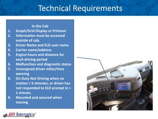ELDs: An Overview | PPTX