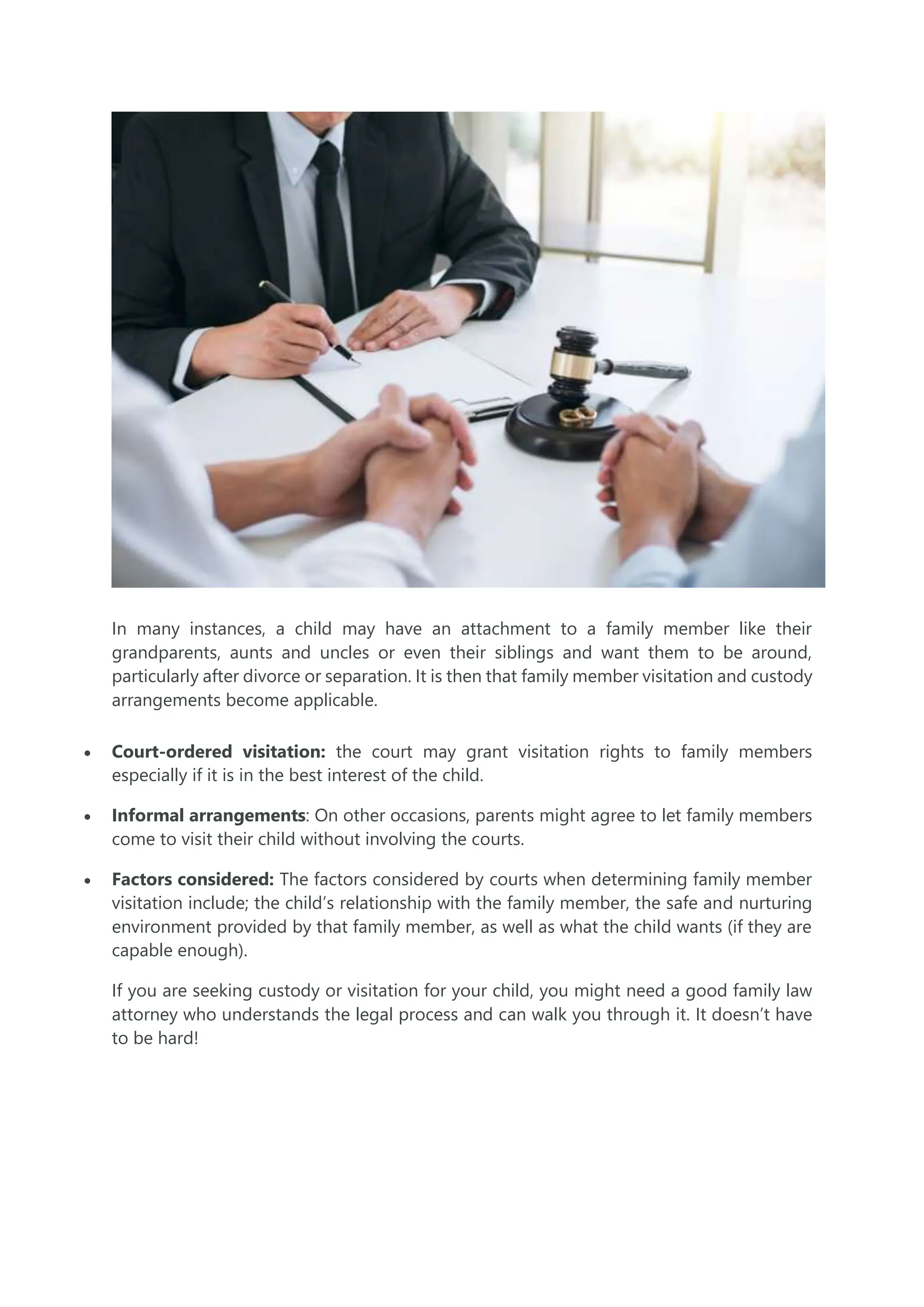 Joe Lemus Explains How Do Custody and Visitation Laws Work? | PDF | Parenting | Family and ...