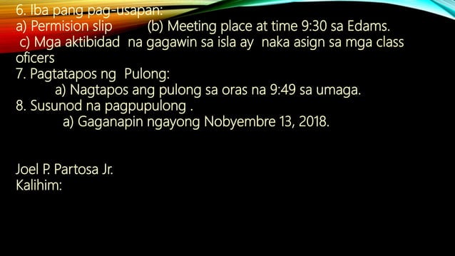 Joel partosa[1] | PPT