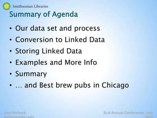 Building a Linked Open Data Set | PPT