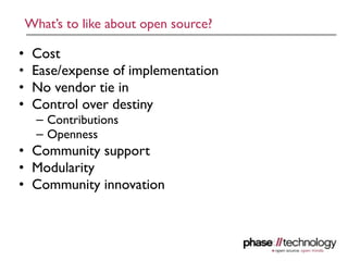 Choosing an Open Source CMS | PPT