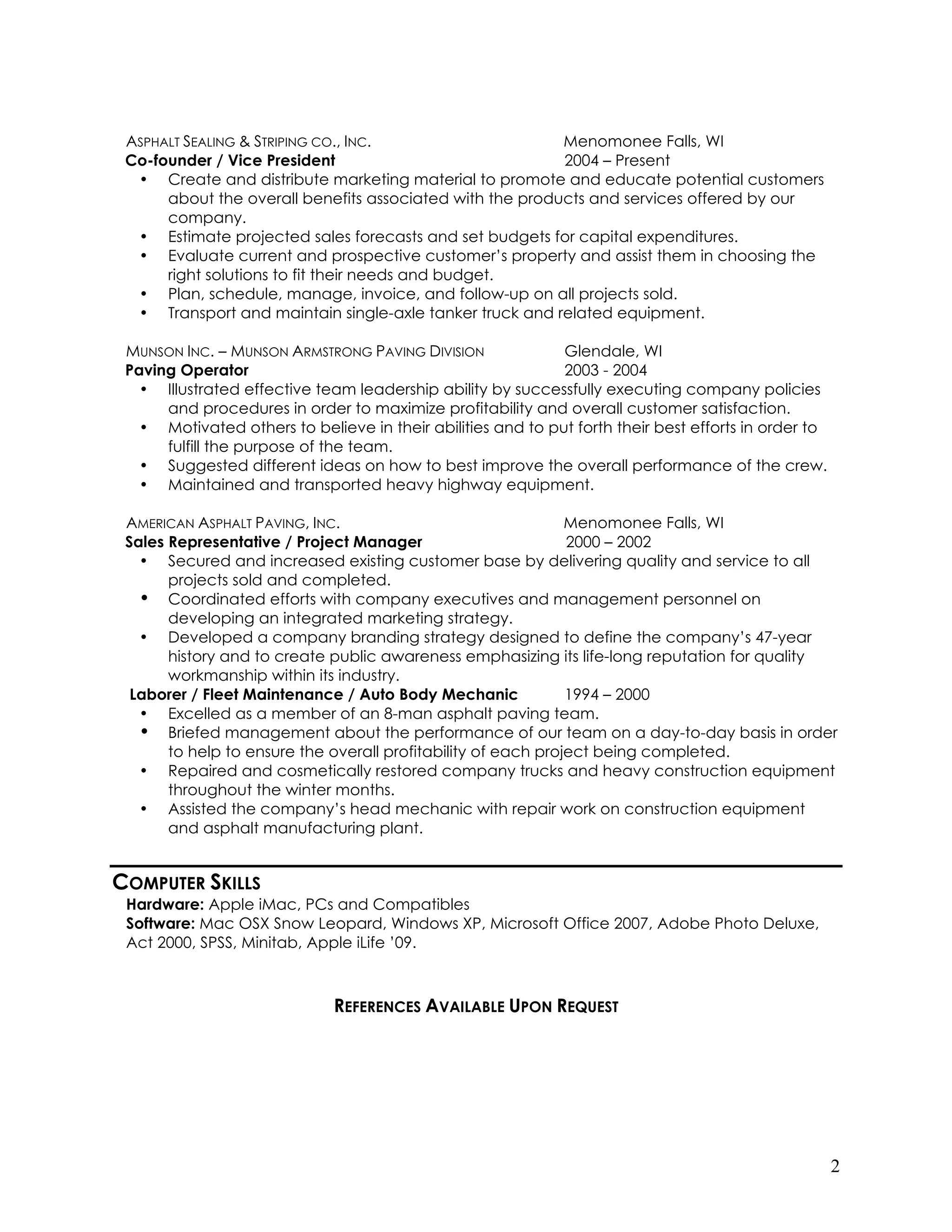Joels Resume | PDF