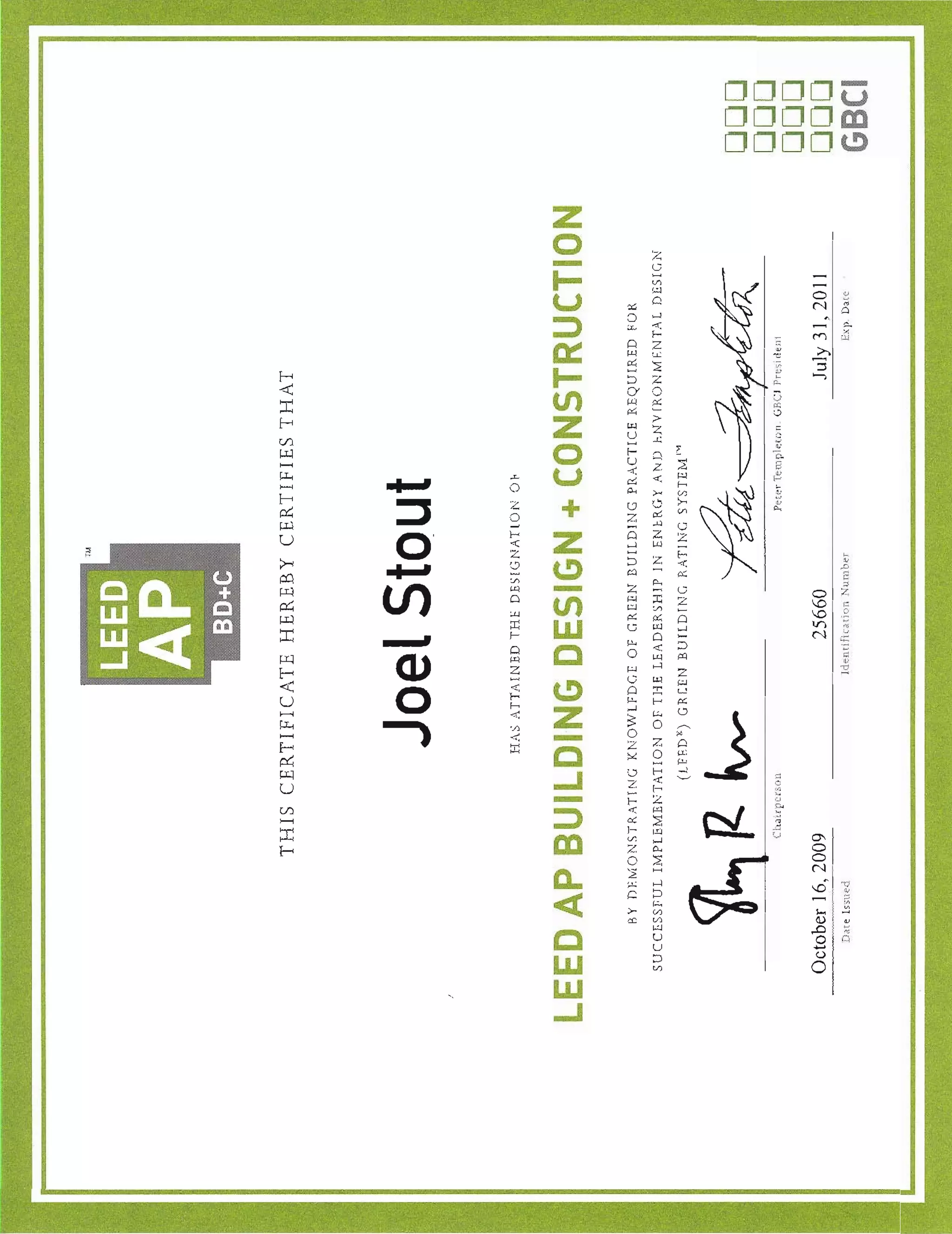 LEED AP BD+C | PDF