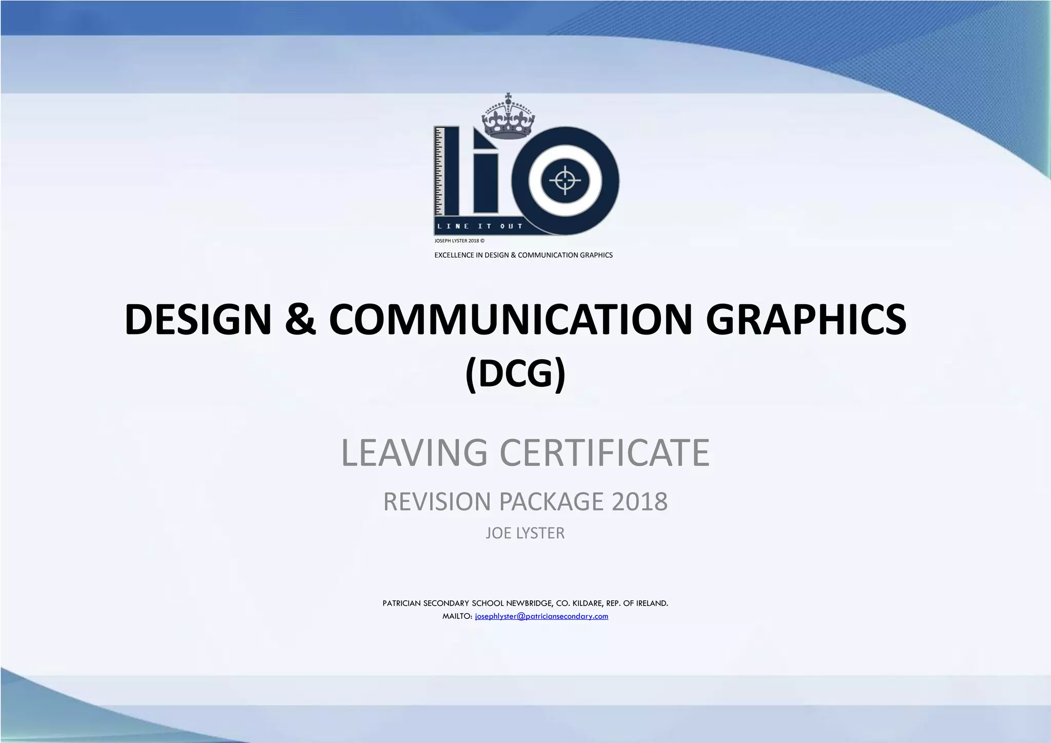 FREE DCG NOTES & SOLUTIONS 2018 | PDF