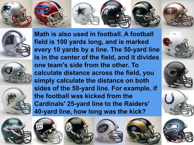 MATH IN SPORTS | PPTX