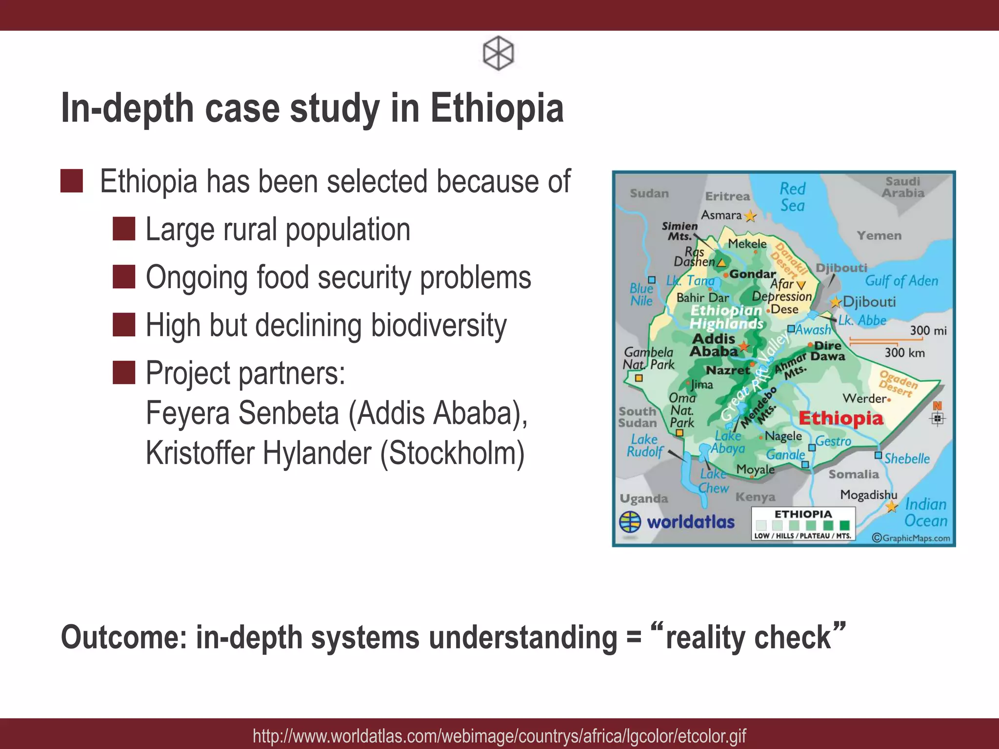 Joern fischer addis ababa university | PPT