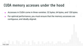 Aiding the CUDA Compiler for Fun and Profit by Joe Rowell | PDF