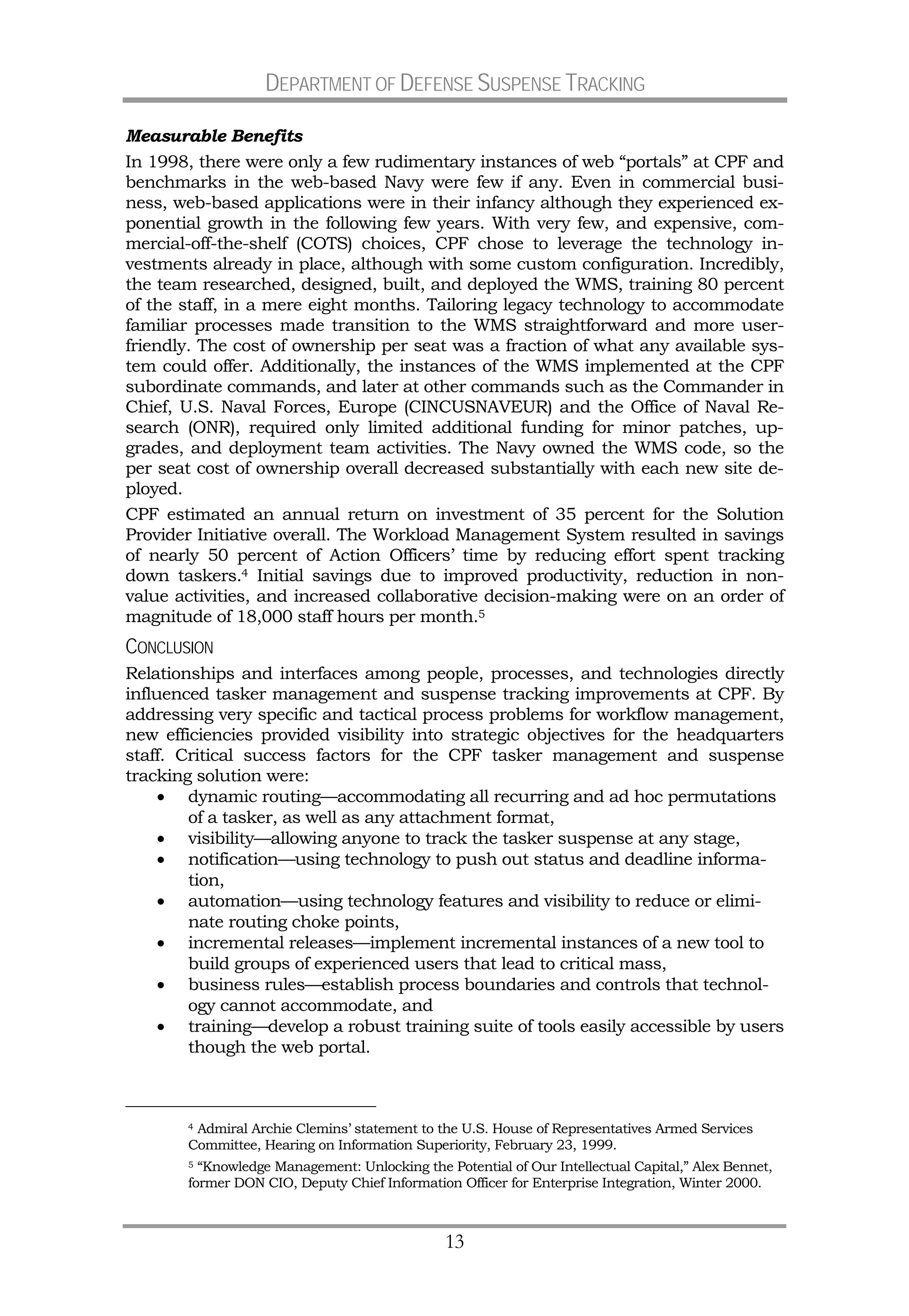 DoD Suspense Tracking - Joesten | PDF