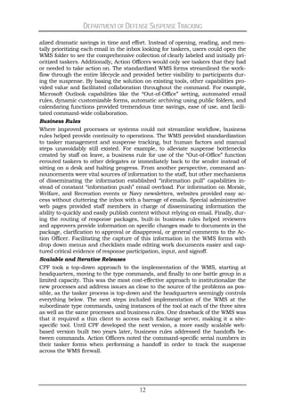 DoD Suspense Tracking - Joesten | PDF