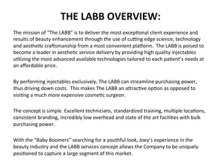 Joey and the LABB power point vra | PDF