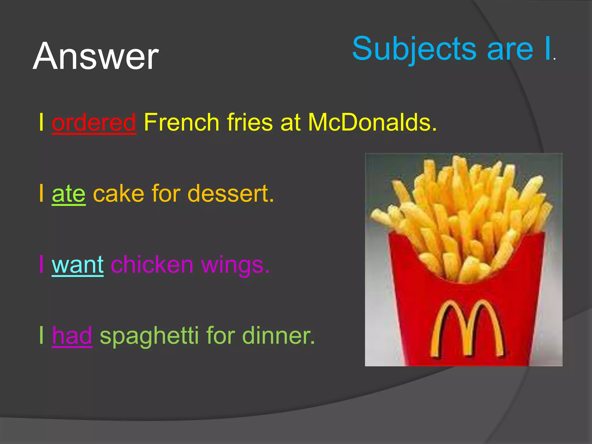 Subject Verb | PPTX