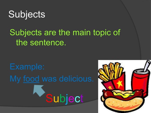 Subject Verb | PPTX