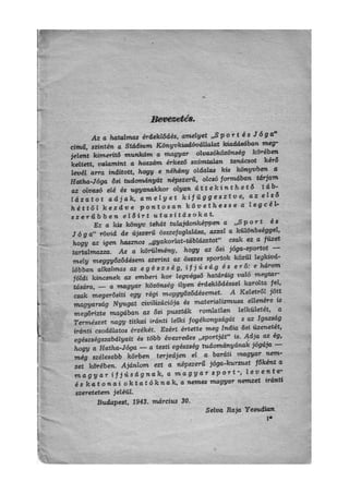 Selva Raja Yesudian: Jóga-sport dióhéjban | PDF