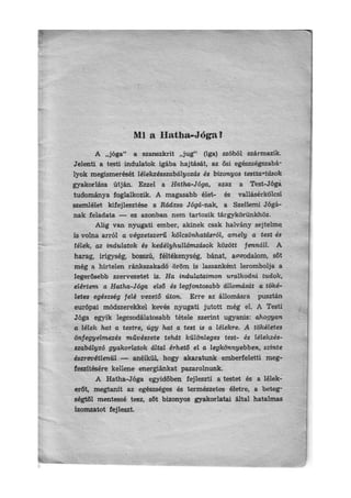 Selva Raja Yesudian: Jóga-sport dióhéjban | PDF