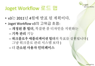 Joget Workflow 오픈 소스 워크플로우 애플리케이션 빌더 - 도입부 | PDF