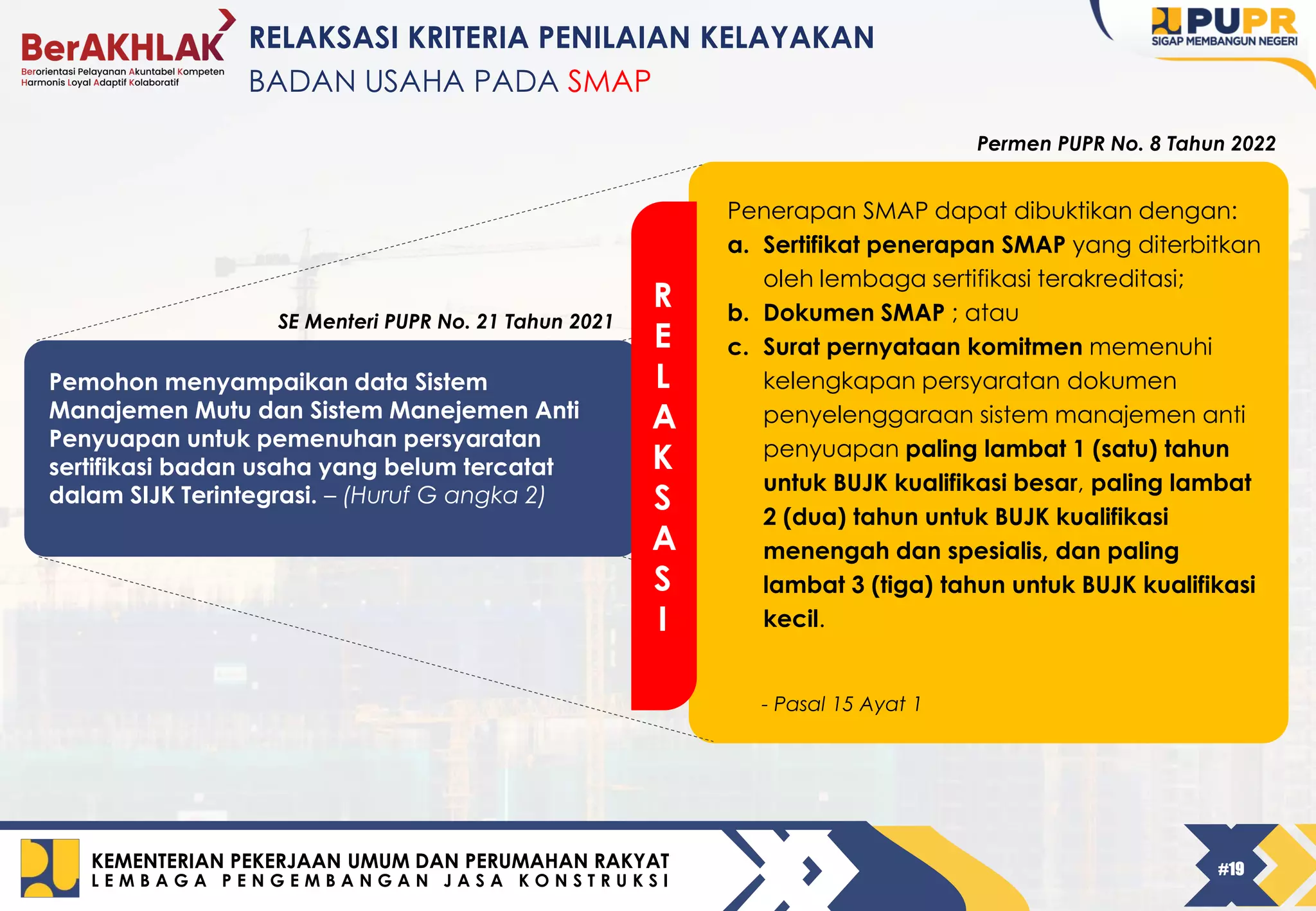 JOGJA- Paparan Sosialisasi Permen PUPR No. 8 Tahun 2022 - Update ...