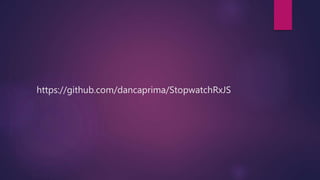 Reactive Programming with RxJS | PPT