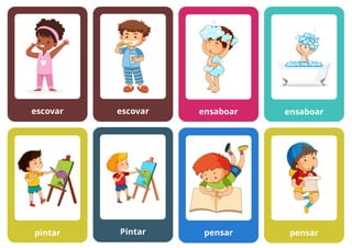Jogo da memória dos verbos no modo infinitivo | PPTX