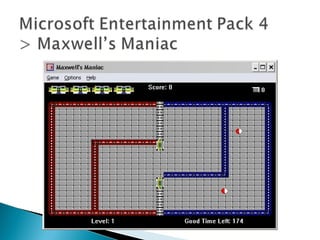 Microsoft Entertainment Pack | PPT