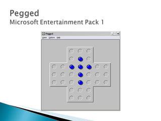 Microsoft Entertainment Pack | PPT