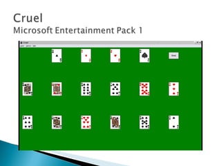 Microsoft Entertainment Pack | PPT