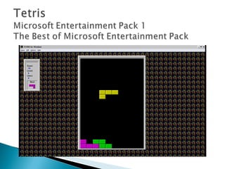 Microsoft Entertainment Pack | PPT