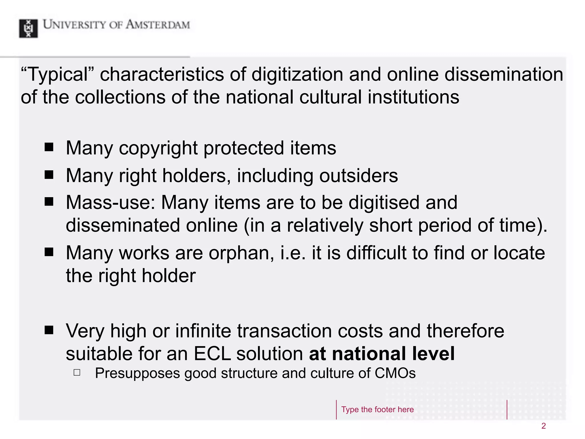 The ECL model in a multi-territorial / cross-border settingJohan | PDF