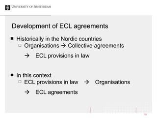 The ECL model in a multi-territorial / cross-border settingJohan | PDF