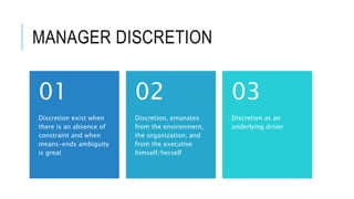 Upper Echelon Theory | PPTX