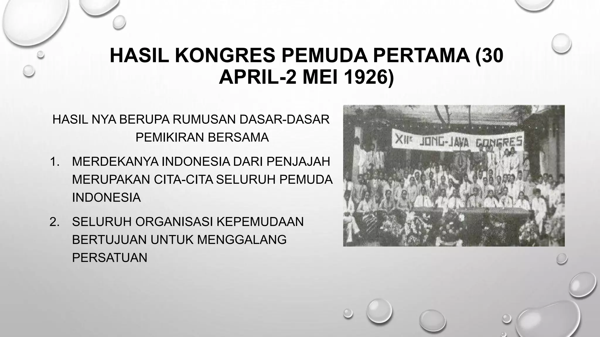 sejarah indonesia kelas 11 ipa 2 ppt peristiwa sumpah pemuda di ...