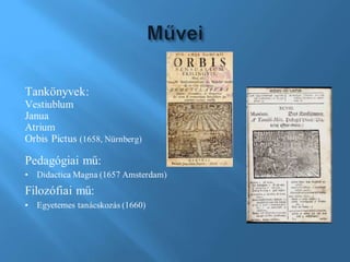 Johannes amos comenius | PPTX