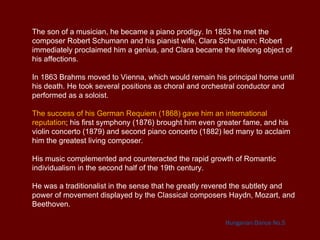 Johannes Brahms Biography | PPS