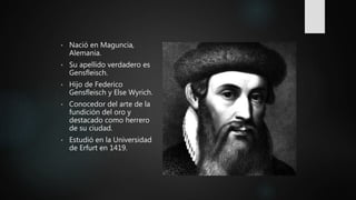 Johannes Gutenberg | PPTX