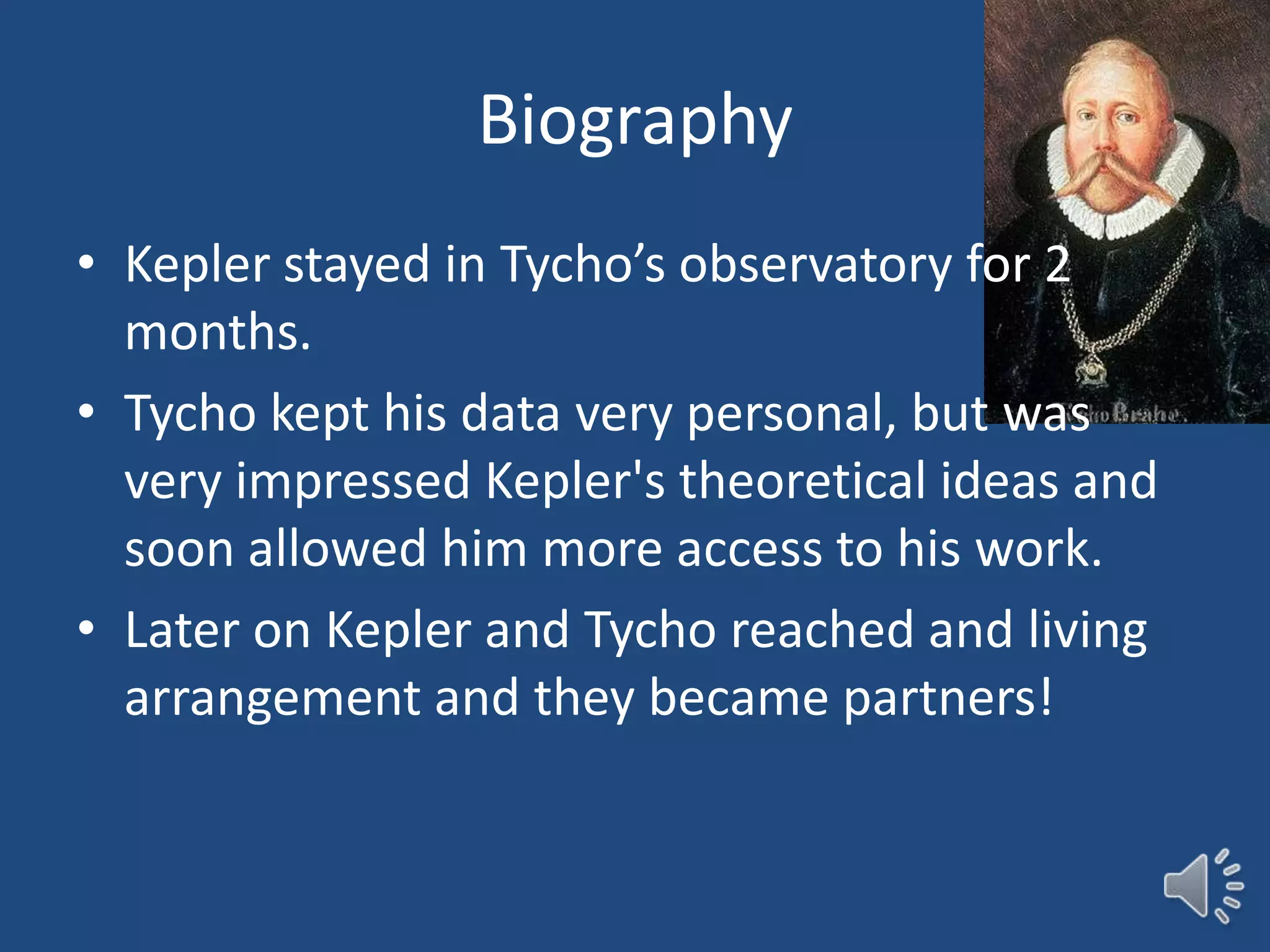 Johannes Kepler by Daniel, Alex and George | PPTX