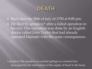 Johann Sebastian Bach | PPT