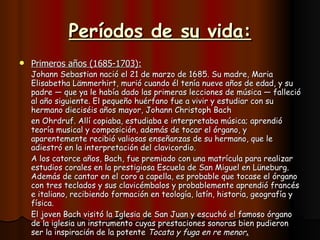 Johann sebastian bach | PPT
