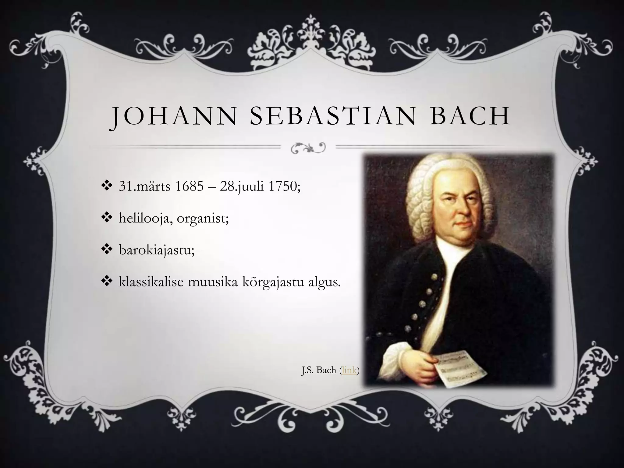 Johann Sebastian Bach | PPTX