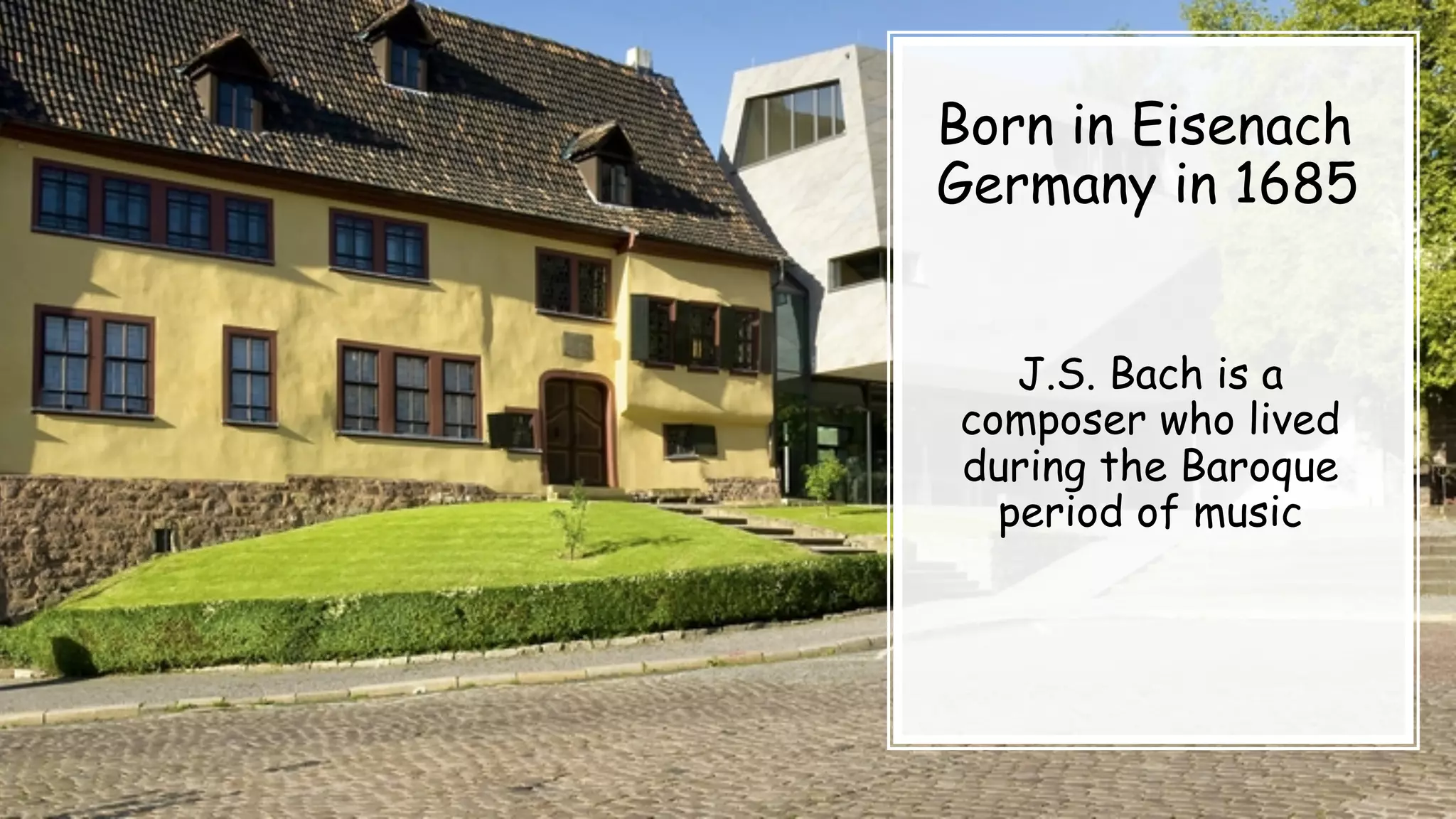 The Story Of JS Bach | PPT