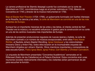 Johann Stamitz - Biografía | PPSX