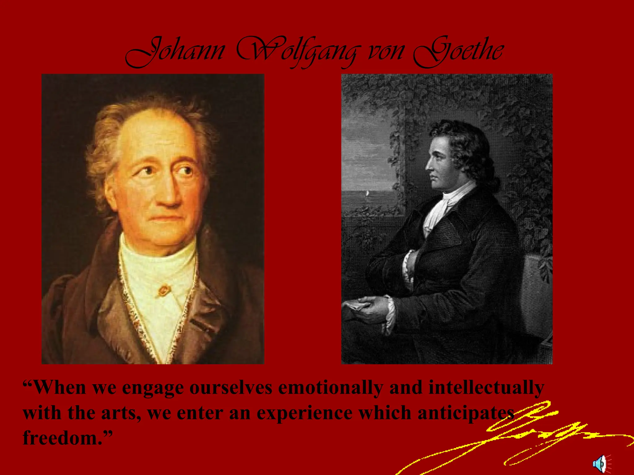 Johann Wolfgangvon Goethe his biography and | PPT