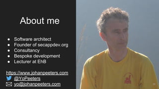 OWASP Poland Day 2018 - Johan Peeters - Designing access control with OAuth and OpenID Connect | PPT