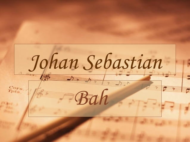 Johan Sebastian Bah | PPT
