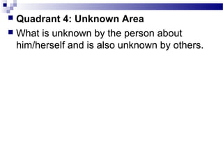 Johari window | PPT