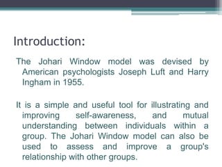 Johari window | PPT